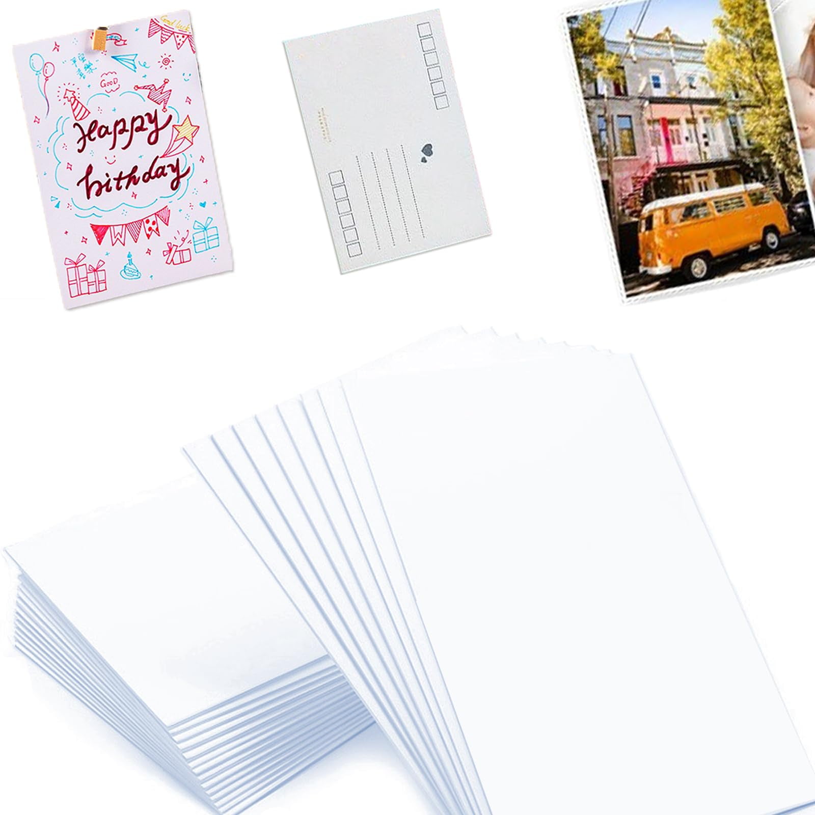 5x7 Cardstock Paper 50 SSF20 Sheets - GARLVASO Blank Cardstock Paper ...