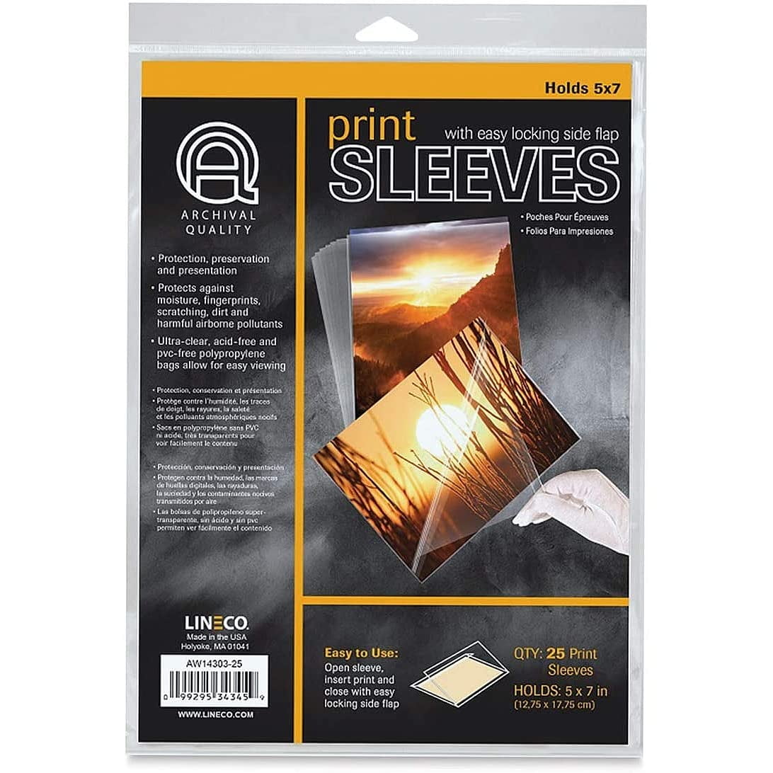 5x7 Digital Output Sleeves - Standard 3mil (25) - Walmart.com