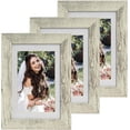 5x7 Farmhouse Picture Frames Set of 3, Photo Frame Display 4x6 Pictures ...