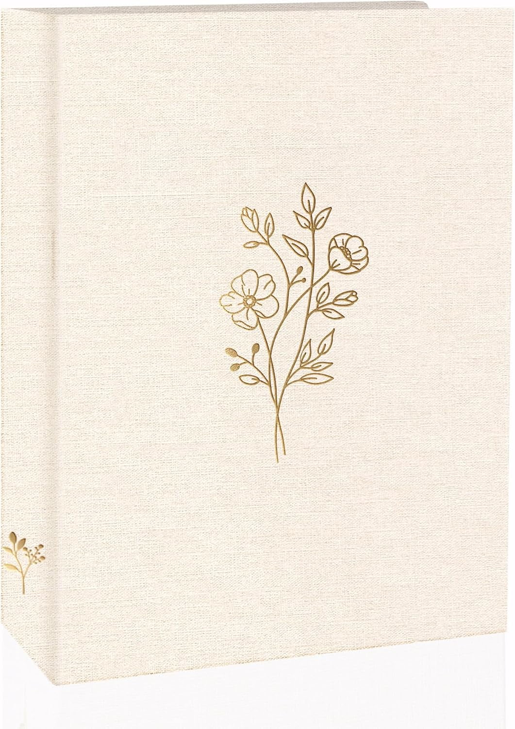 5x7 Photo Album 100 Photos, 100 Pockets Picture Album, Linen Fabric ...