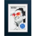 5x7 Picture Frame Solid Wood, Fits 4x6 with Mat or 5x7 Without Mat ...