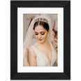 5x7 Picture Frame Wood Display 5x7 Picture Distressed Black Photo Frame ...