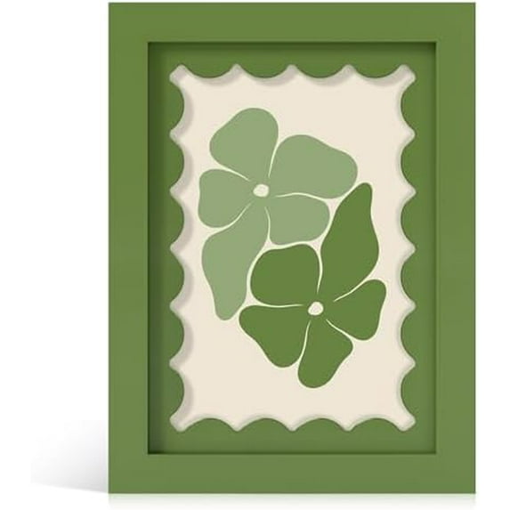 5x7 Picture Frame with Real Glass, Wooden cute 5 x 7 Photo Frame with ...