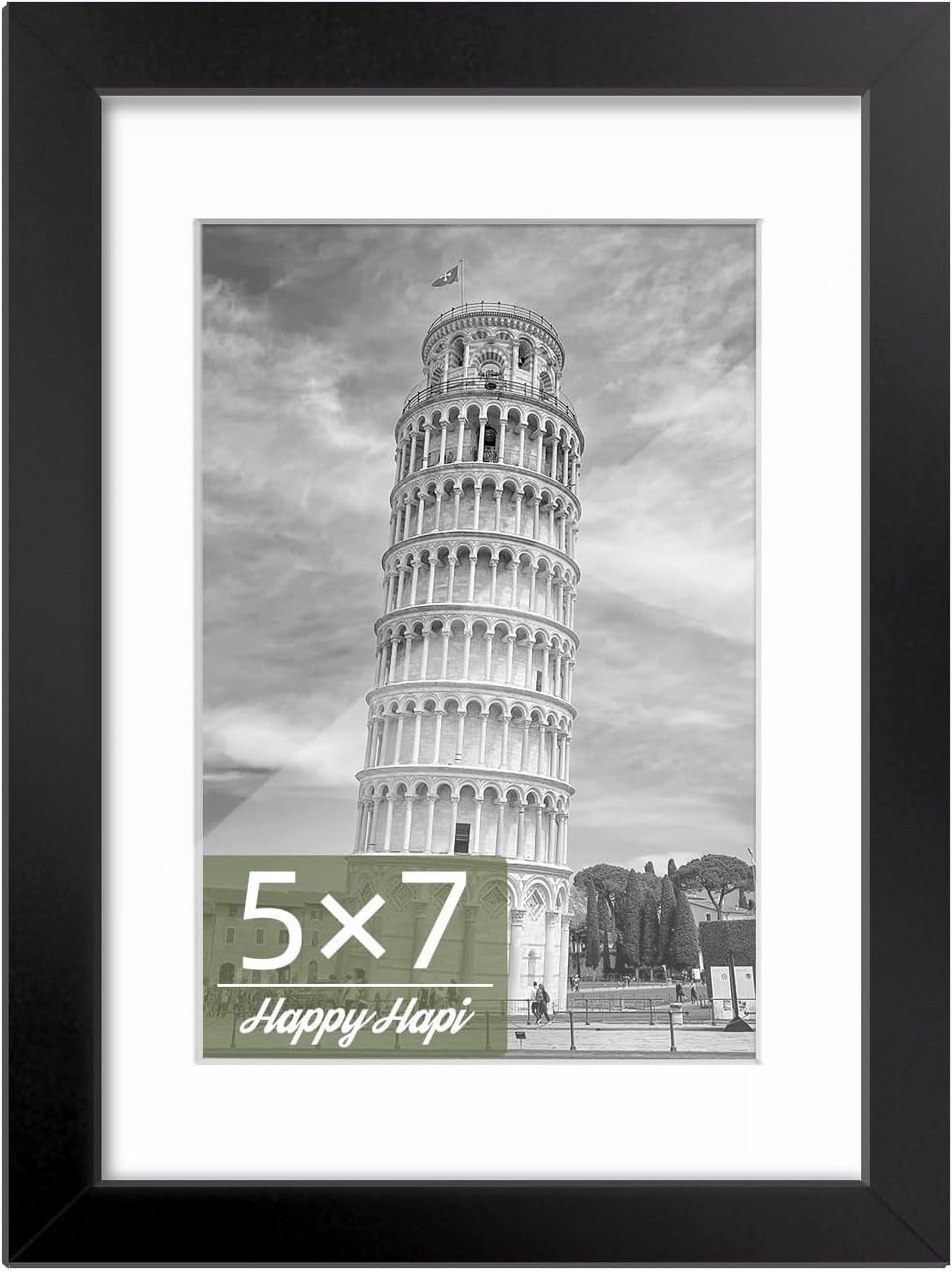 5x7 Picture Frames, 1 Pack Photo Frames, Display Pictures 5x7 without ...