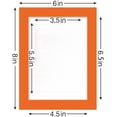5x7 Picture Frames Set of 9, Shatter Resistant Plexiglass, Display 4x6 ...