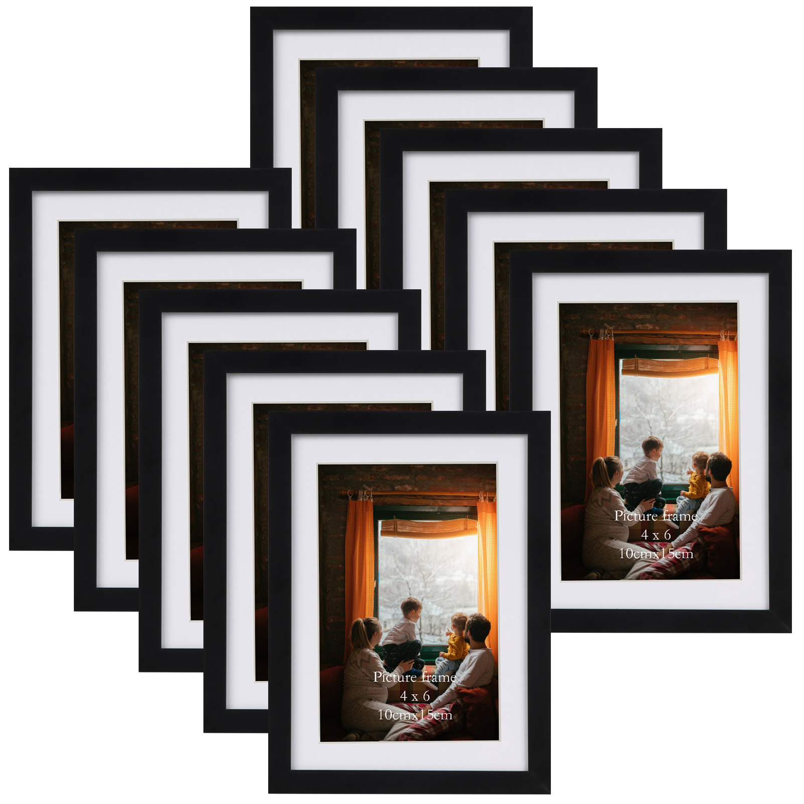 Mainstays 20x30 Basic Picture Frames, Black, Set of 2 - Walmart.com