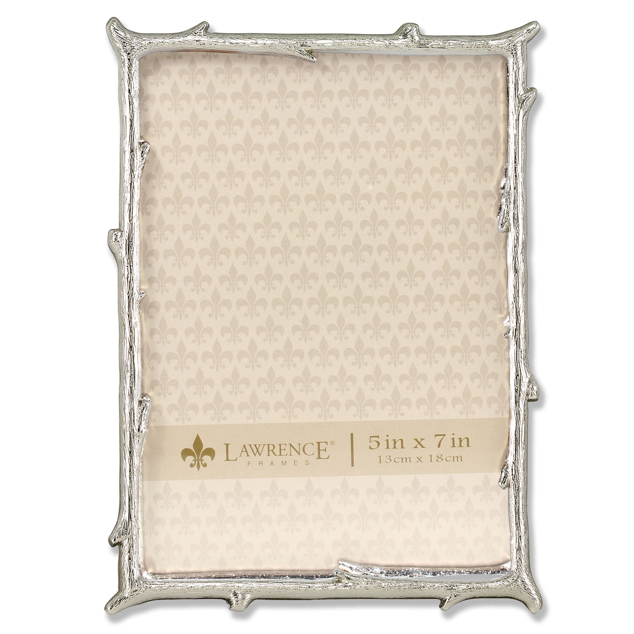 Silver Metal Natural Branch Motif 5x7 Frame - 5x7 - Walmart.com