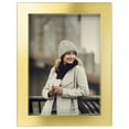 5x7 Solid Wood Picture Frame - Gold - Walmart.com