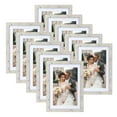 10-Piece White Picture Frames Set for Gallery Display, 5x7 or 4x6 with ...