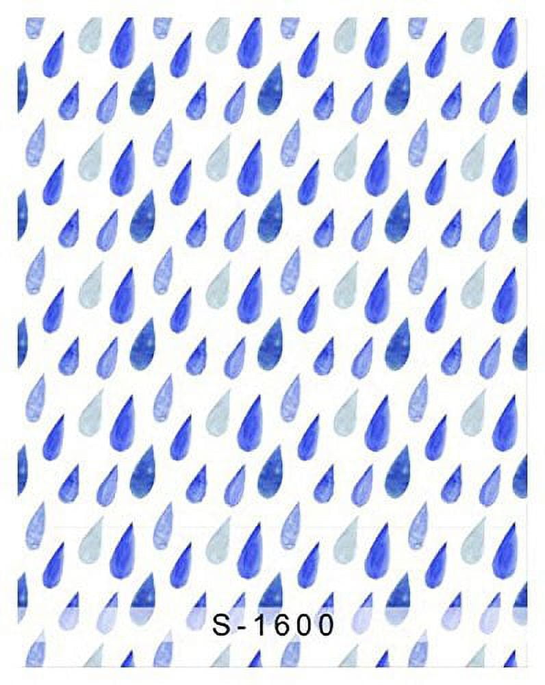 5x7ft Blue Raindrop Rain Drop Dot Photography Studio Backdrop ...