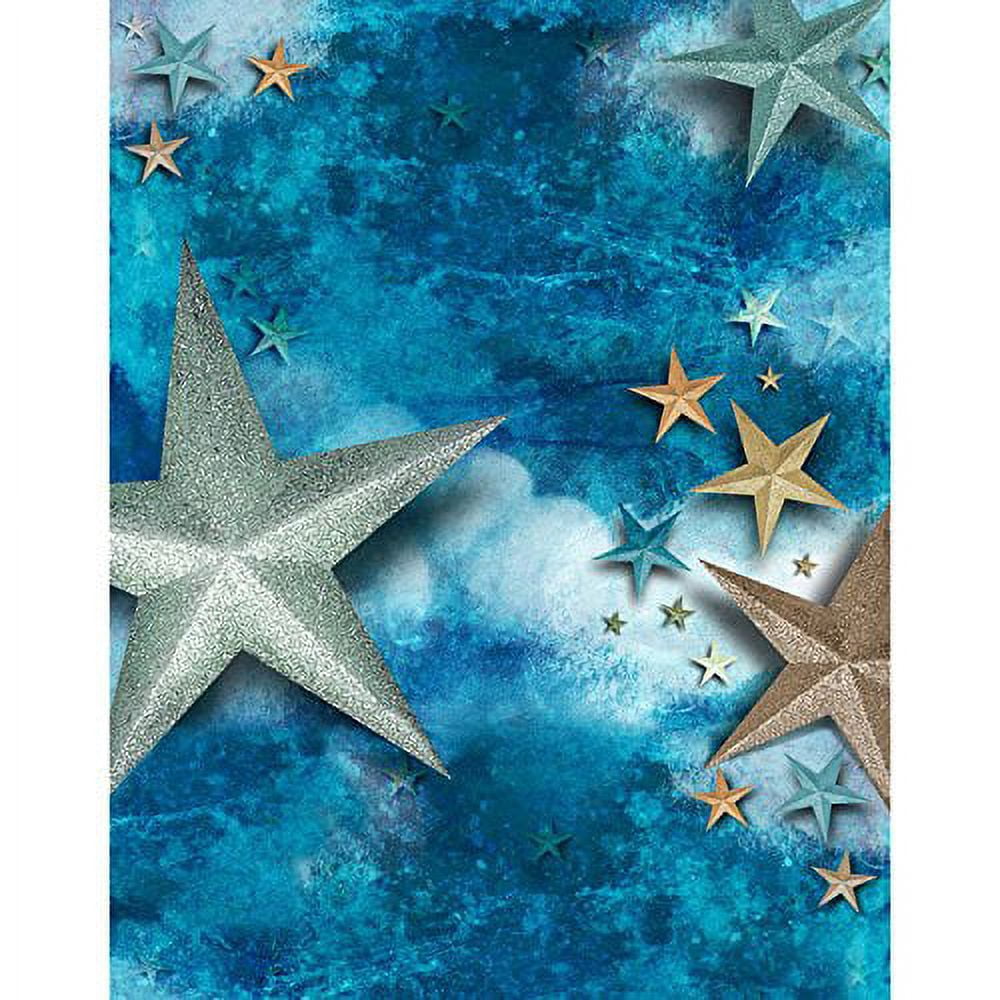 5x7ft Colored Big Stars Ocean Sky Photography Studio Backdrop ...