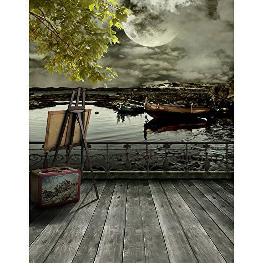5x7ft Drawing Board Moon River Photography Studio Backdrop Background ...