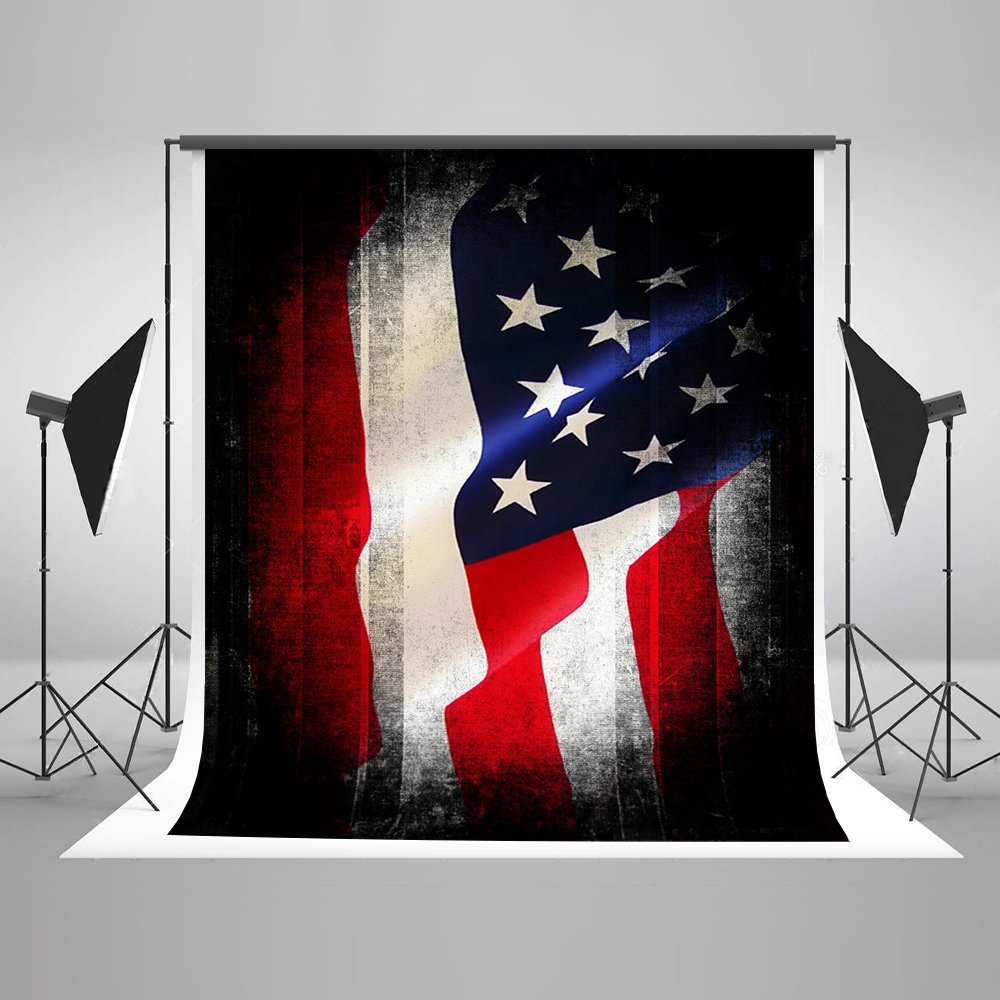 5x7ft Flag Day Photography Backdrops for Photographers Independence Day ...