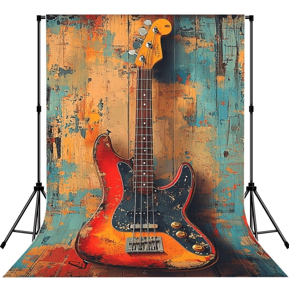 5x7ft Photography Backdrop Photo Studio Background with 4-inch Rod ...