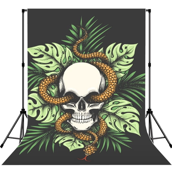 5x7ft Photography Backdrop Photo Studio Background with 4-inch Rod ...