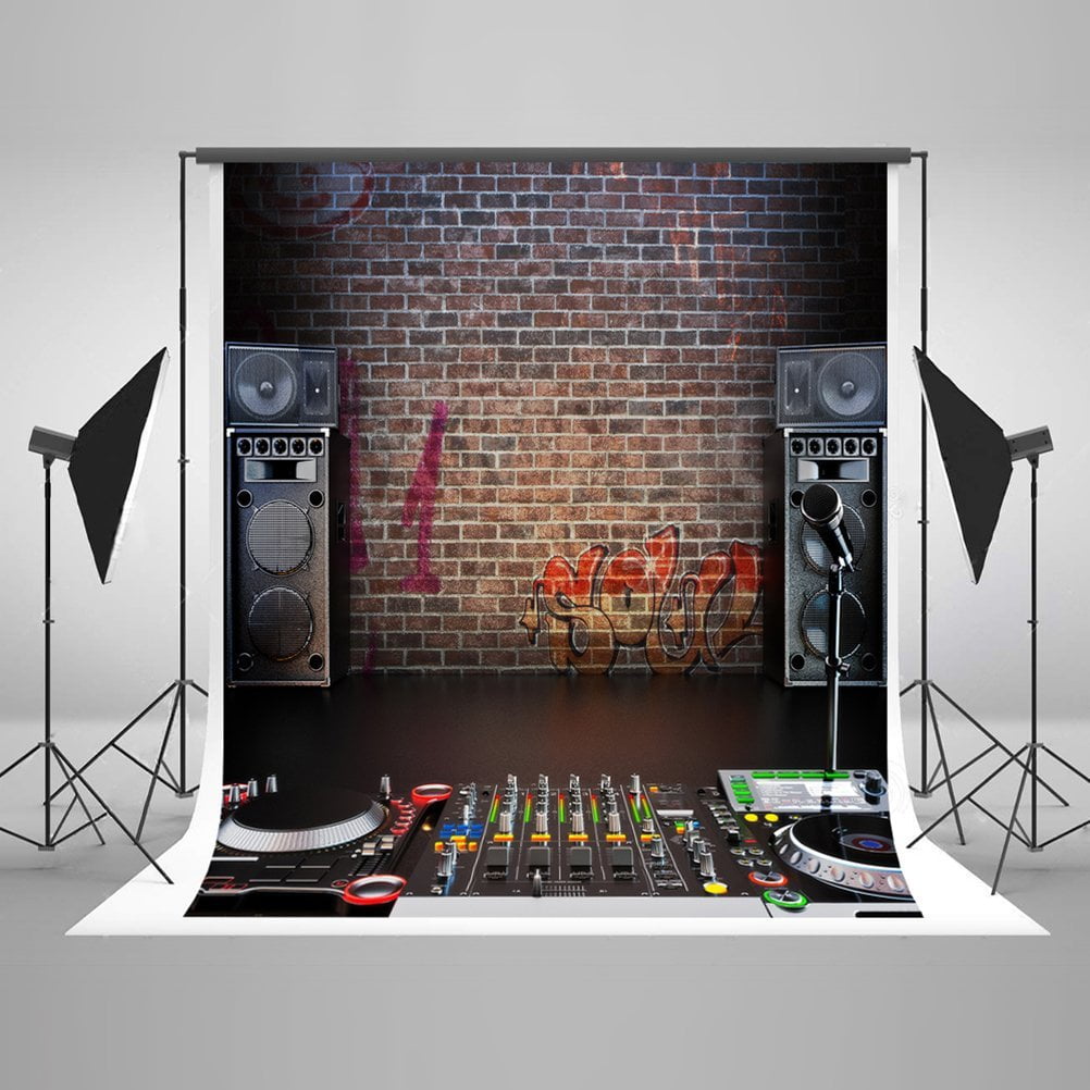 5x7ft Rock Hip-Hop Photography Backdrops Party Photo Background ...