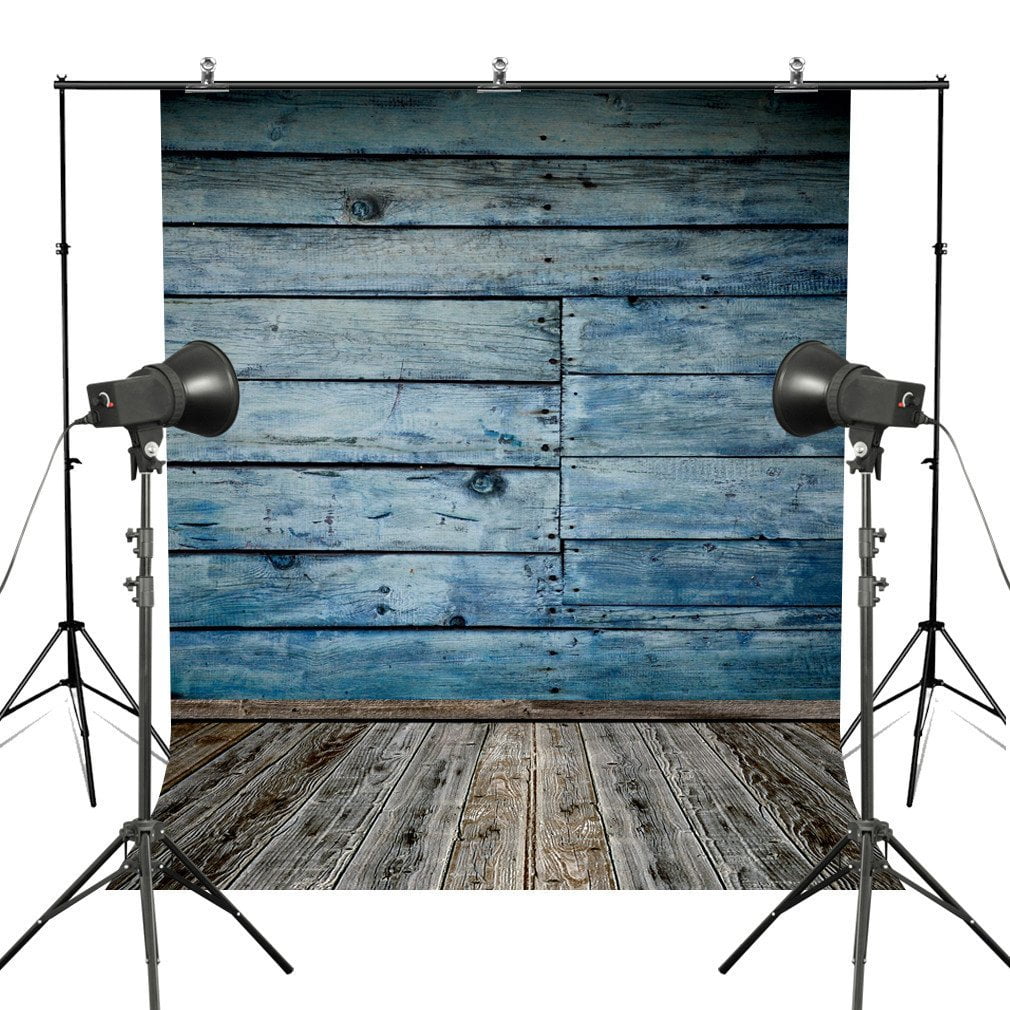 5x7ft Rustic Wooden Panel Photo Backdrops Digital Printed Photography ...