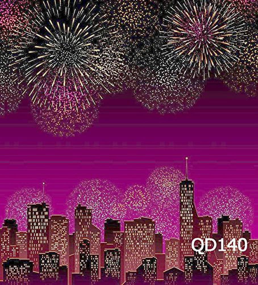 5x7ft The Fireworks photography Backdrop Background studio prop ...