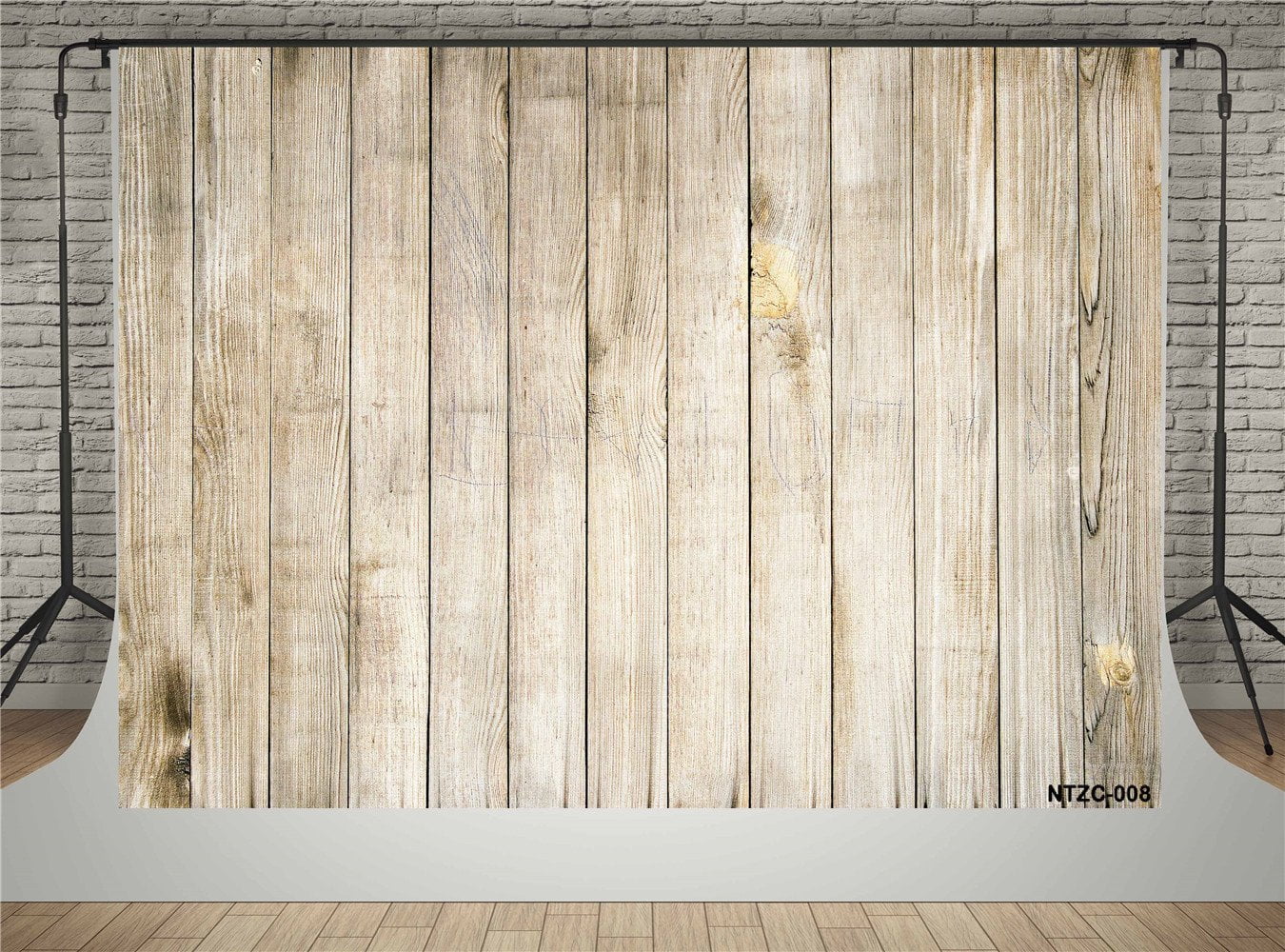 5x7ft Wooden Texture Photography Backdrops Vintage Light Gray Wood Wall ...