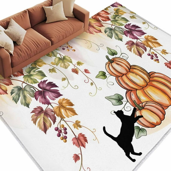 5x8 Area Rugs for Living Room, Fall Non Slip Area Rugs for Kitchen ...
