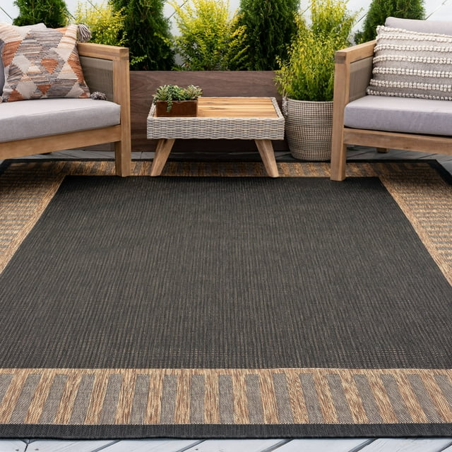 5x8 Water Resistant, Indoor Outdoor Rugs for Patios, Front Door Entry ...