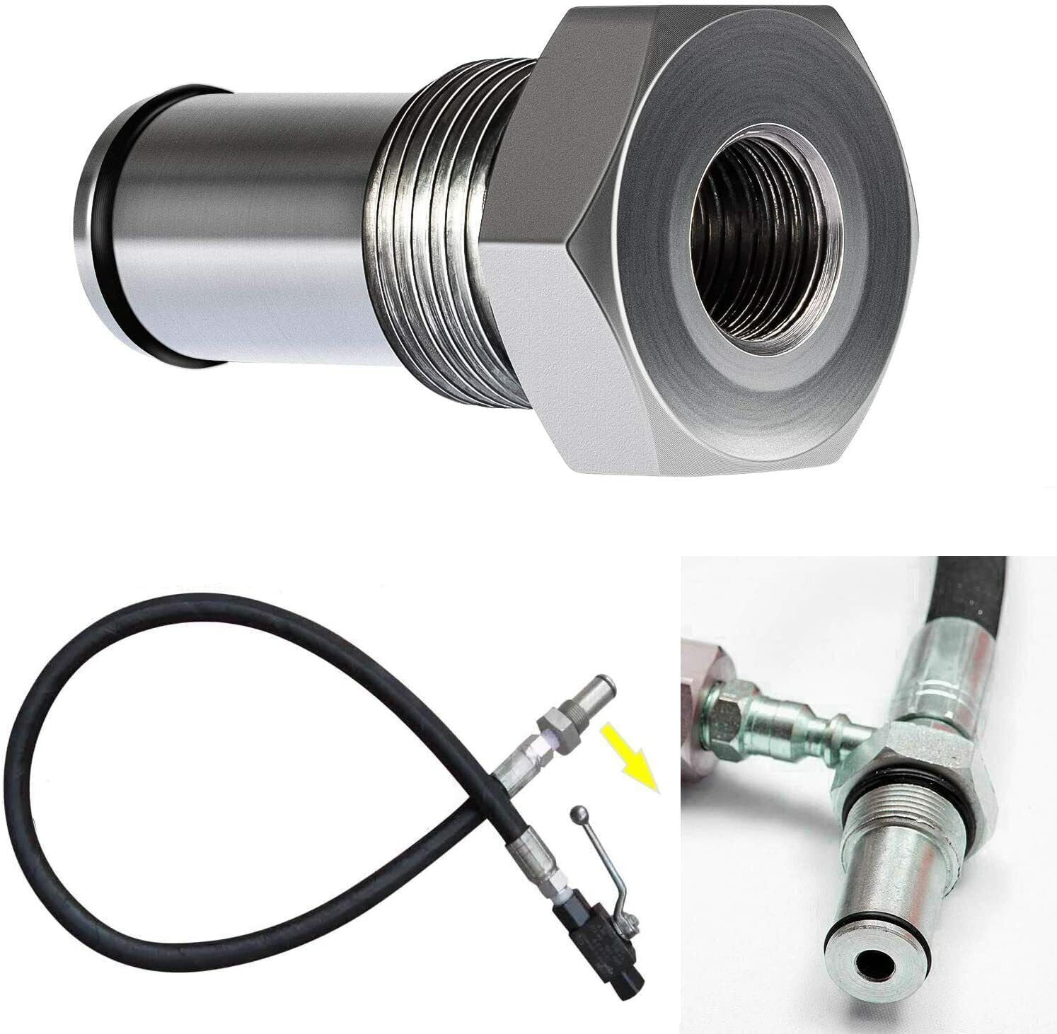 6.0 High Pressure Oil Pump IPR Valve Air Test Fitting Tool for Ford ...