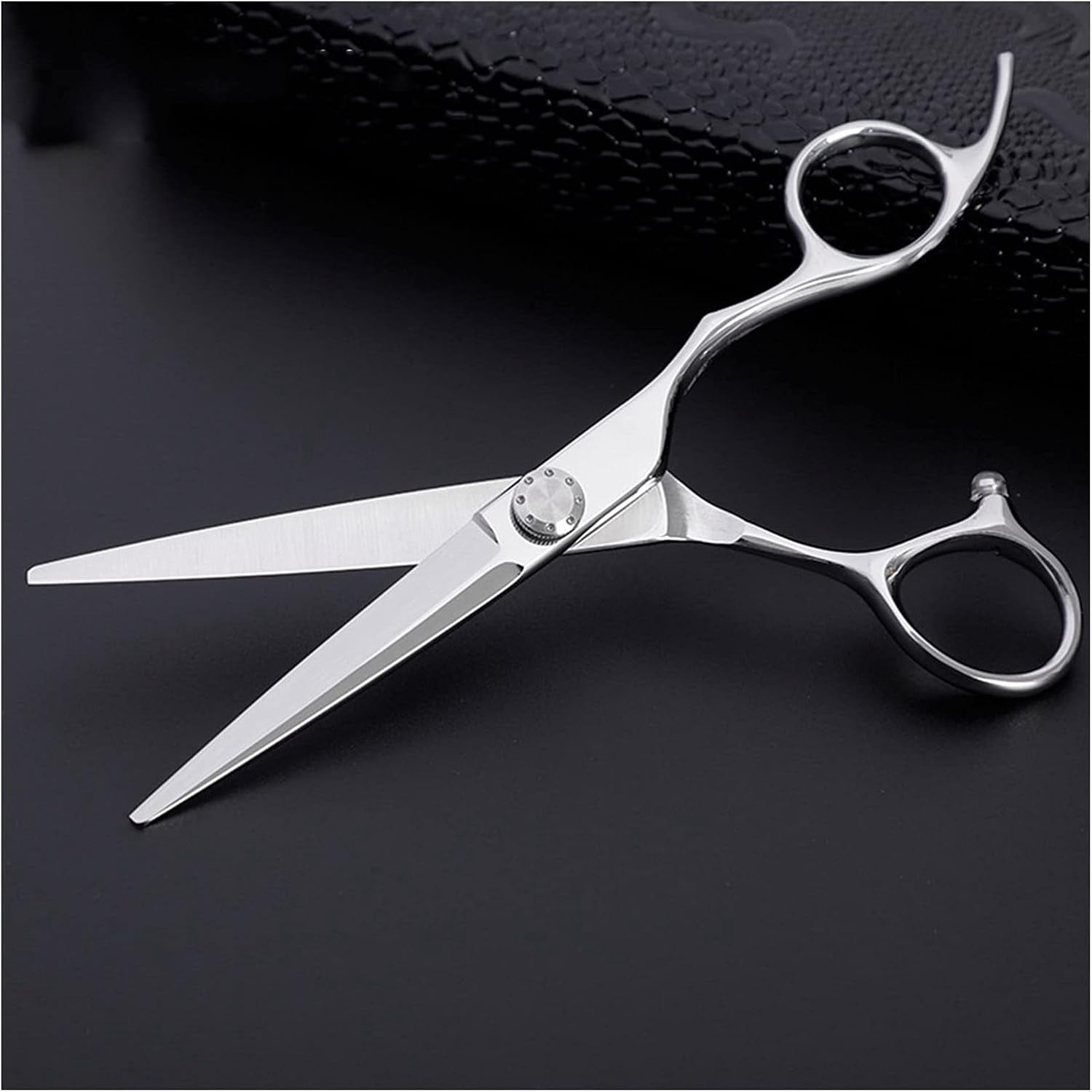 6.0 Inch Professional Stylist Haircut Scissors,Flat Cut,Bangs Cut Hair ...