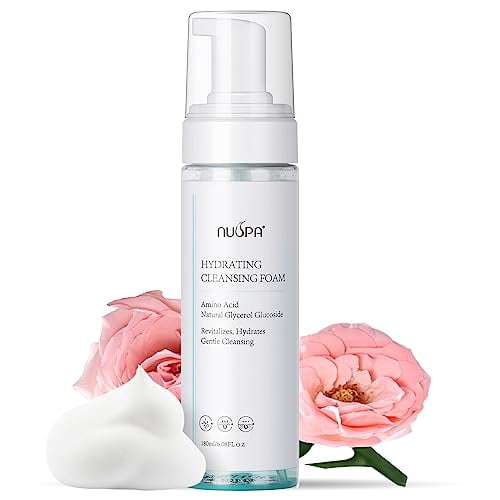 6.08 OZ Self Foaming Face Wash Spray Infused with Amino Acid, Smoothing ...