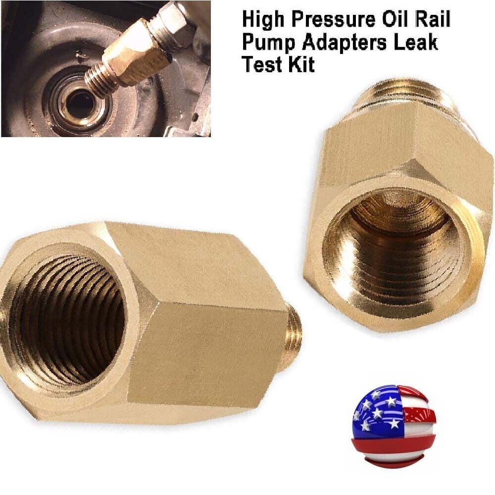6.0L High Pressure Oil System Fuel Rail Adapter ICP Leak Air Test Tool ...