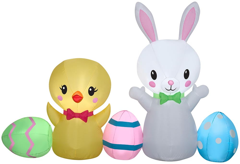 Gemmy Airblown-Easter Collection Scene - Walmart.com