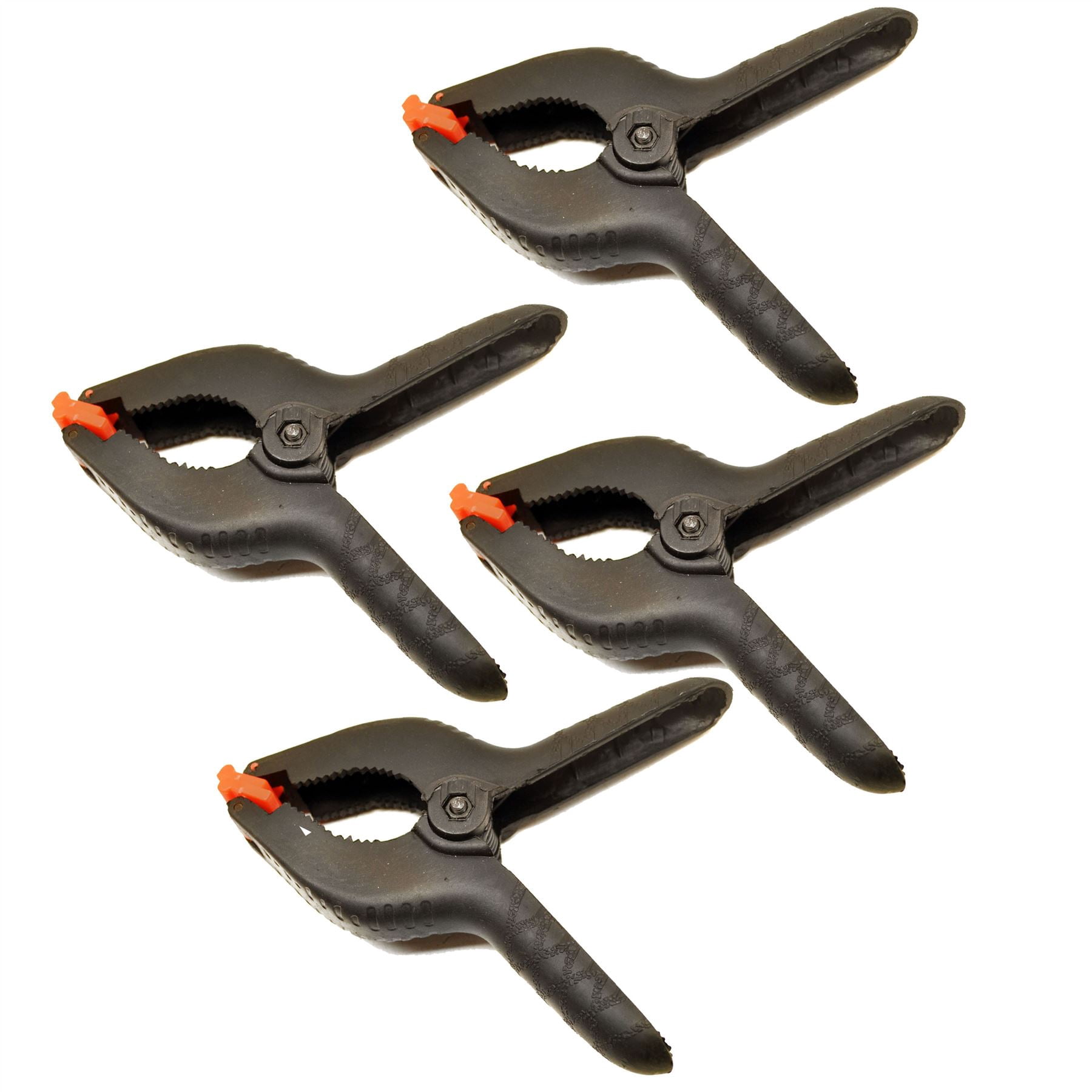 6 - 1/2" Plastic Market Stall Clips / Clamps Grips Holder 4 Pack TE223 ...