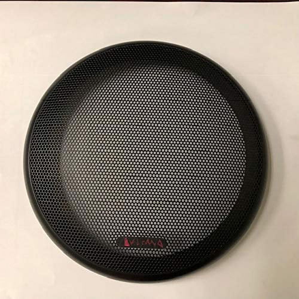 6-1/2 SNAP ON Speaker Grill with Metal MESH and Plastic Ring Black ...