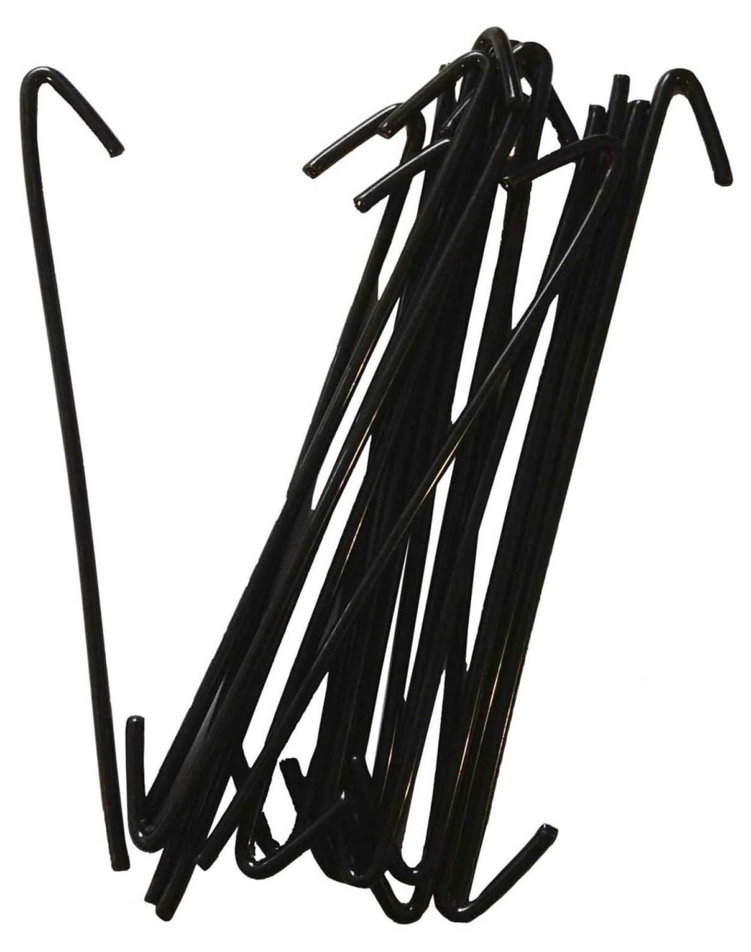 6-1/2" Wire Ties aka, Chain Fence Hook Ties, Tie Wires (BLACK coating ...