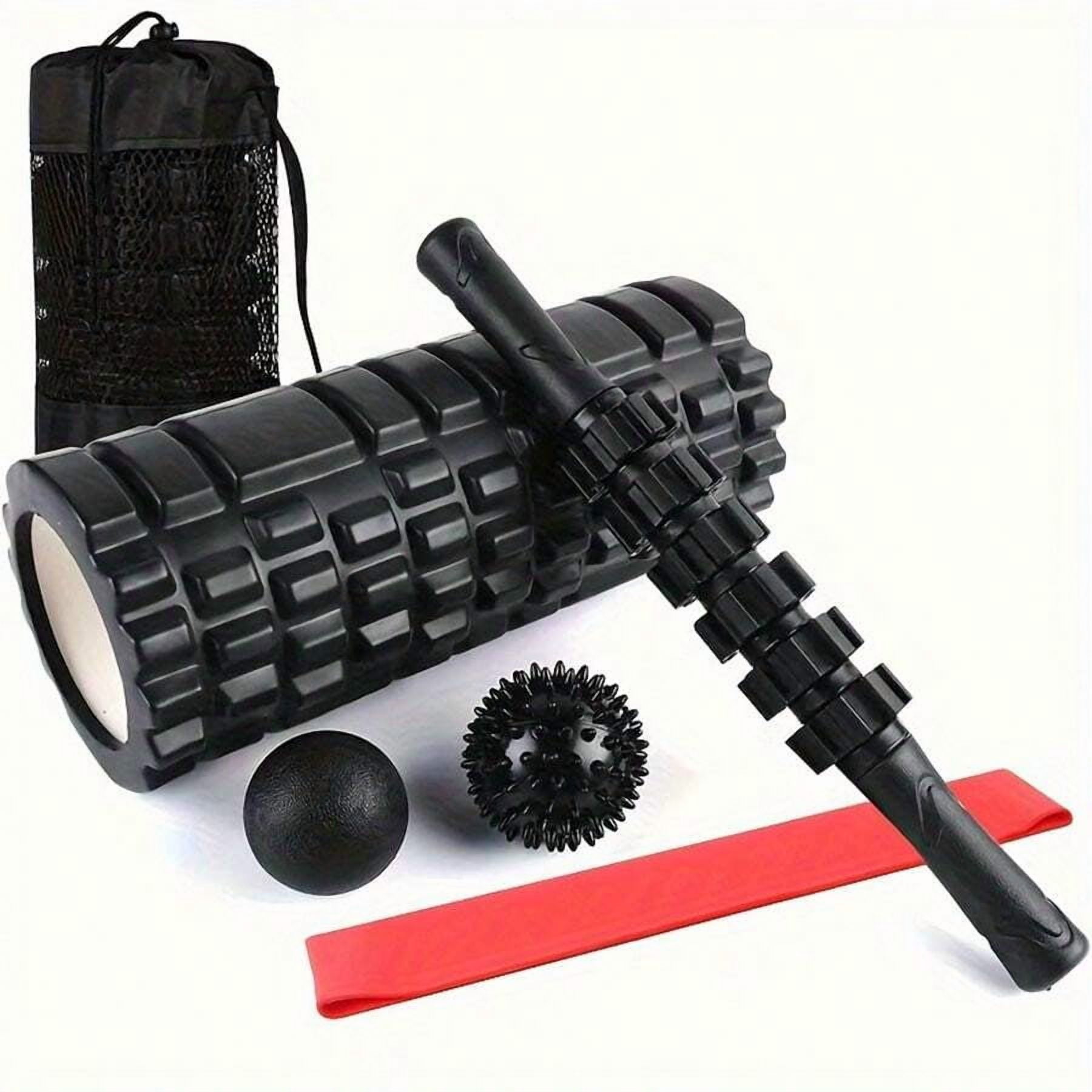 6 In 1 Foam Roller Set High Density Foam Roller Patented, Massage Stick ...