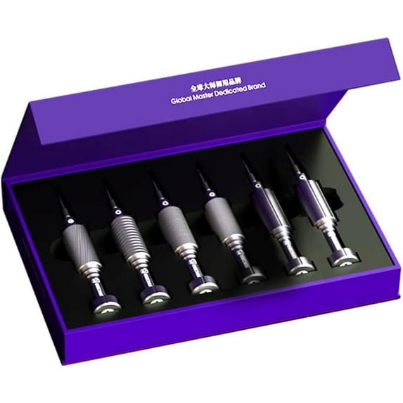 6 in 1 Mechanic IShell MAX High Hardness Precision Screwdriver Plum ...