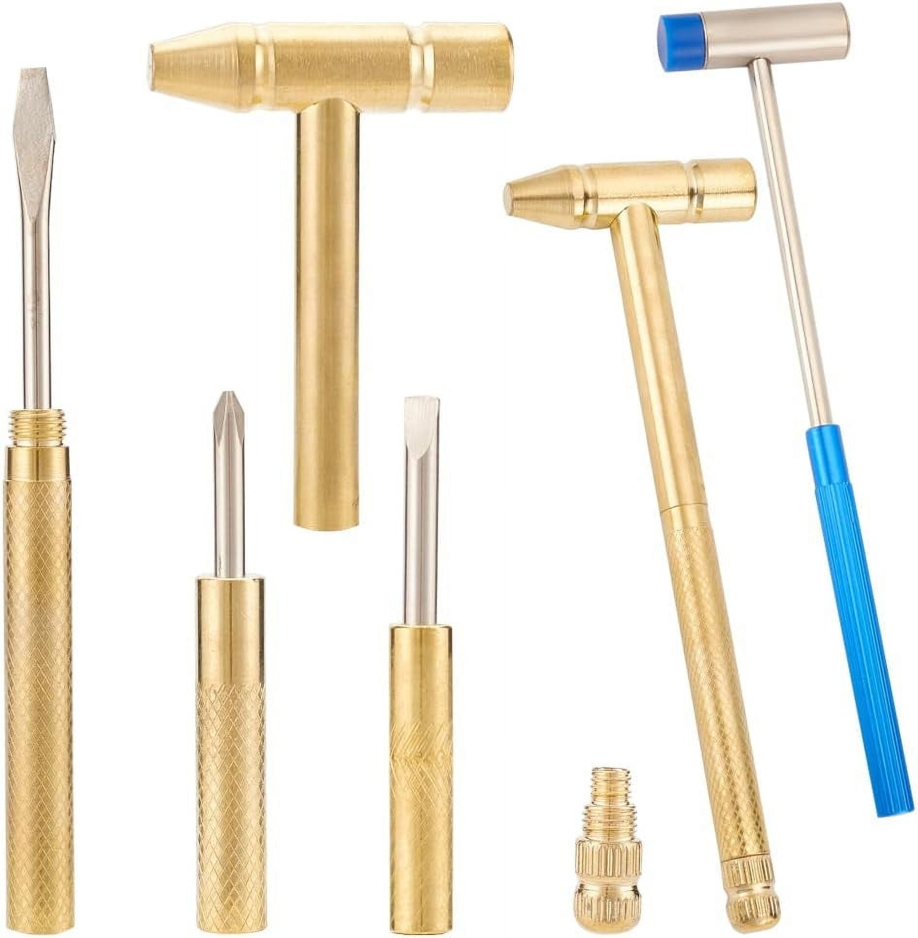 6 in 1 Mini Multifunction Hammer with Mini Stainless Steel Hammer Iron ...