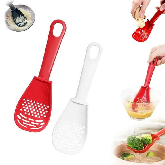 6 in 1 Multifunctional Kitchen Cooking Spoon,Heat-Resistant Silicone ...