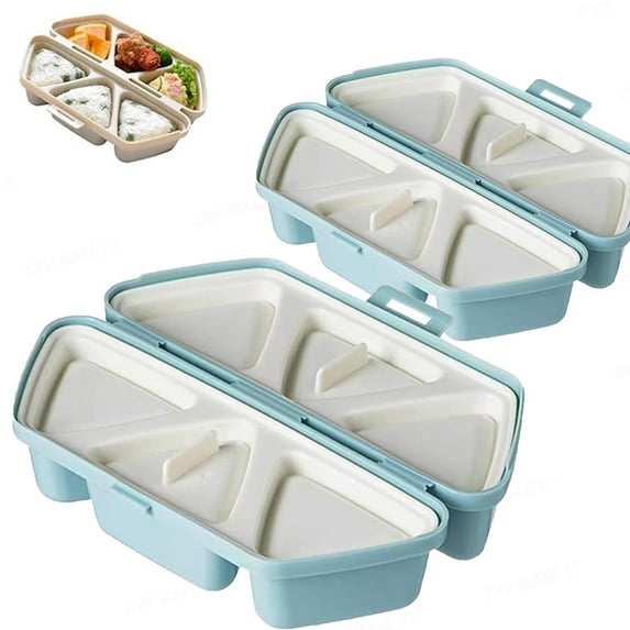 6 In 1 Onigiri Mold 6 In One Onigiri Mold 2026 Triangle Rice Ball Molds ...