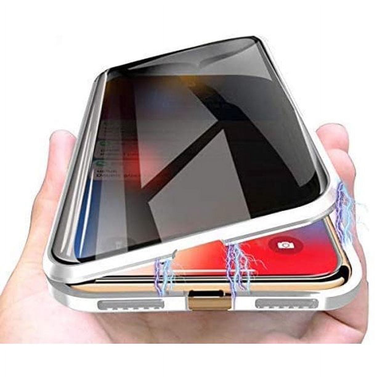 6.1 "Peel-Proof Transparent Double-Sided Tempered Glass Phone Case ...