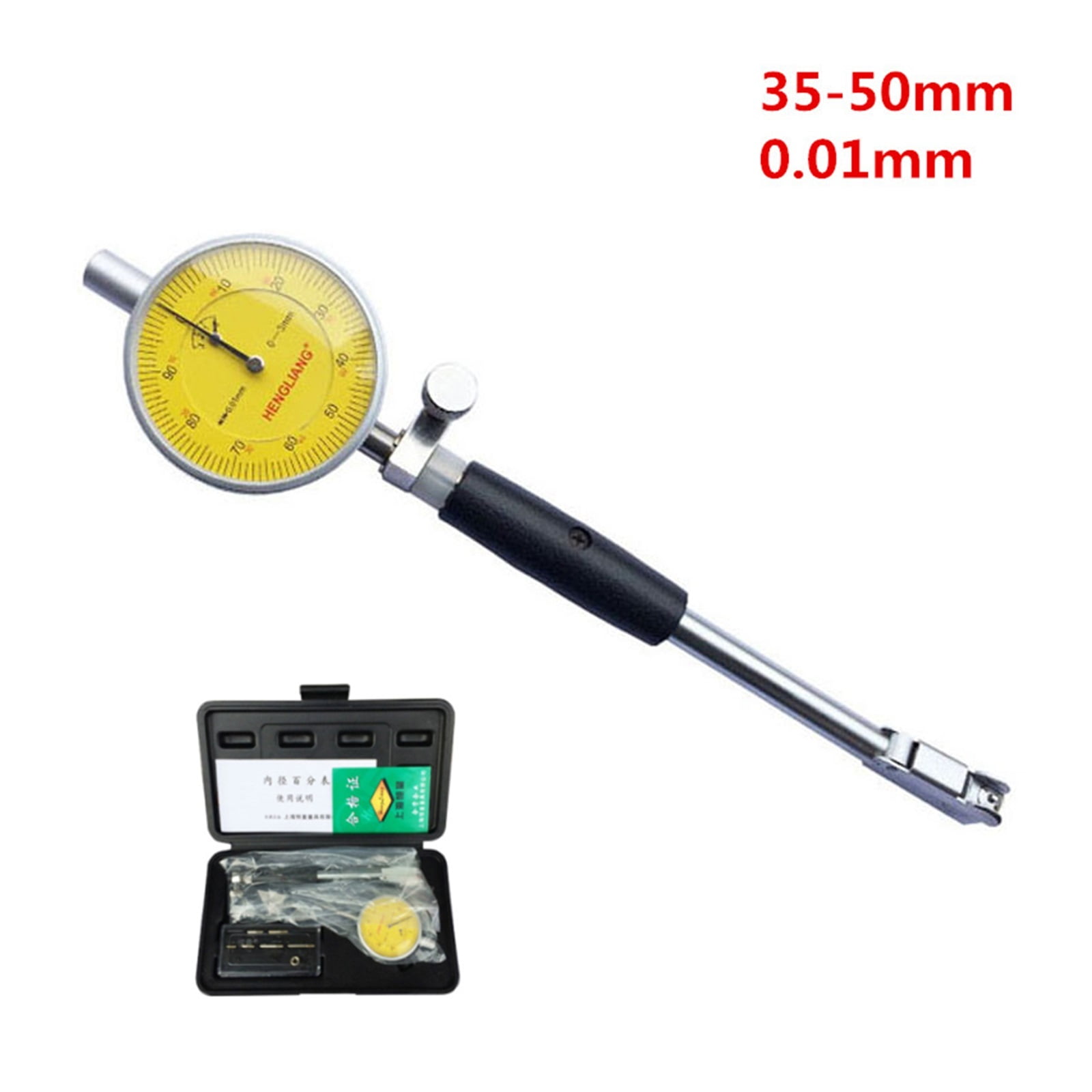 6-10 10-18 18-35 35-50 50-160mm Dial Bore Gauge Indicator Cylinder ...