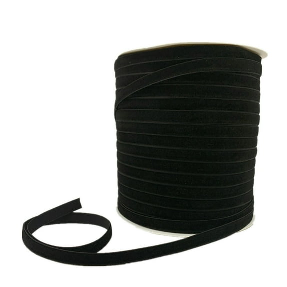 6/10/15/20/25/38mm Black Velvet Ribbon Handmade Wedding Party ...