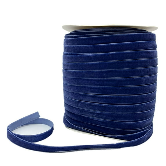 6/10/15/20/25/38mm NavyBlue Velvet Ribbon Handmade Wedding Party ...