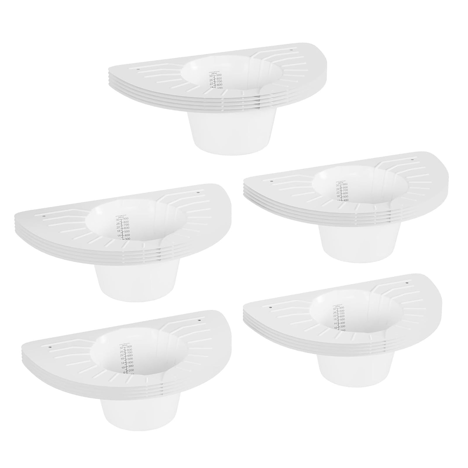 6/10/25pcs Specimens Catcher Tray With Slip Resistant Base Sanitary ...