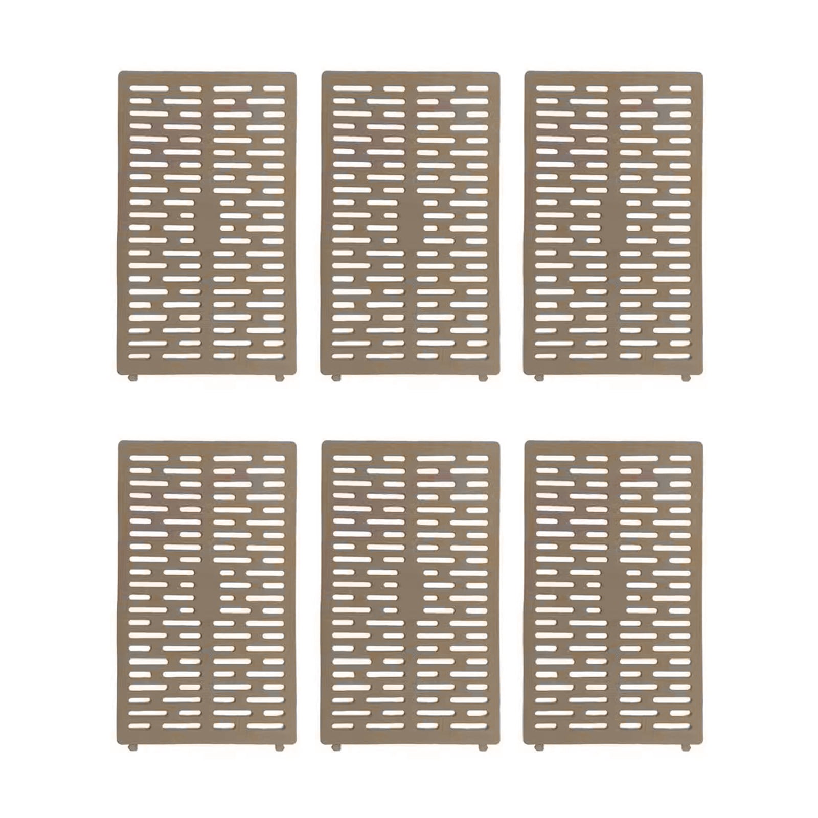 6/10 Pack Plastic Tree Trunk Protectors Flexible Tree Guards Expandable ...