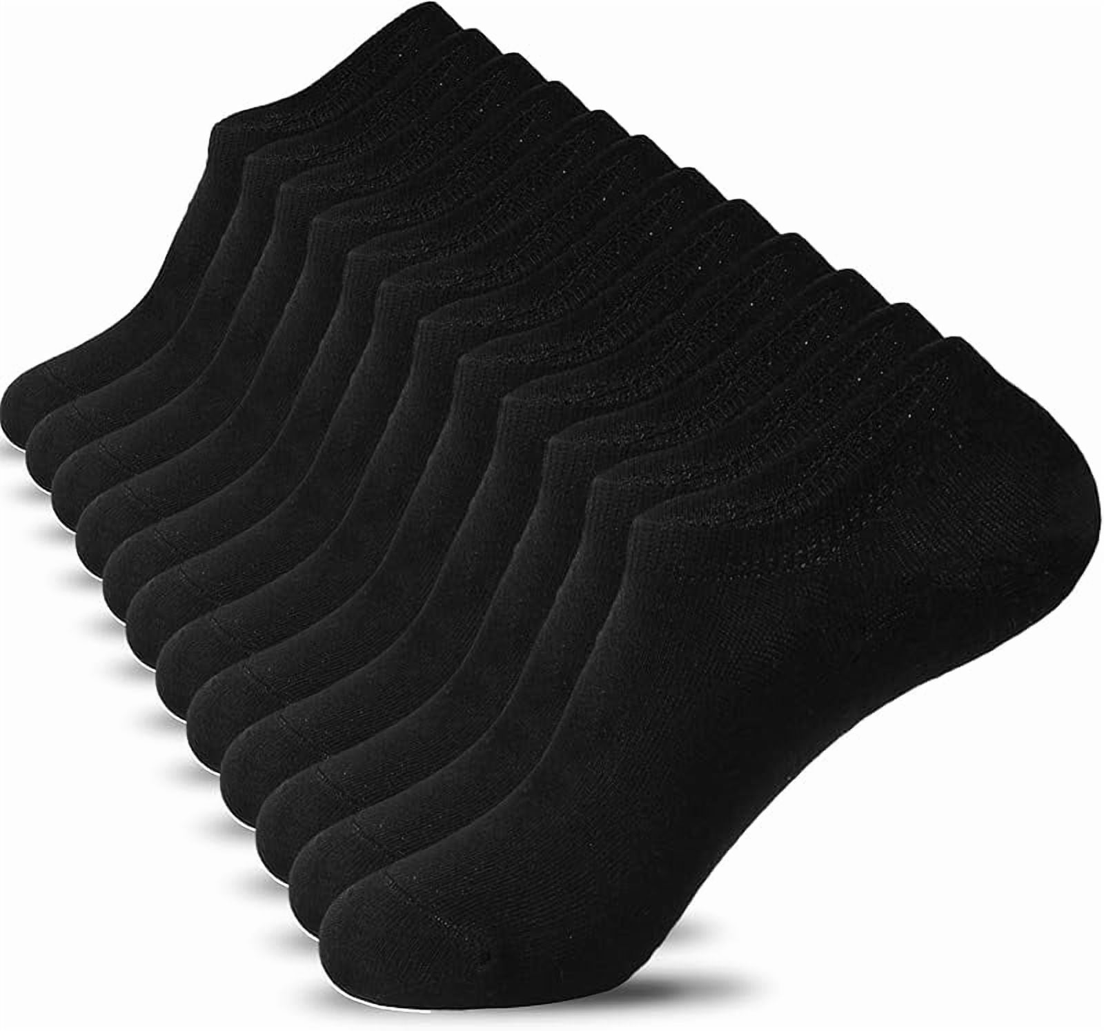 6/10 Pairs Non Slip No Show Socks Womens and Mens Low Cut Invisible ...