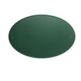 6/10PCS Leather Placemat Oval Oil-Proof Table Mat Home Dining Kitchen ...