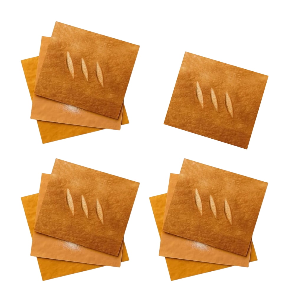 6/10Pc Creative Bread Shape Wrapping Paper High Quality Paper For DIY ...