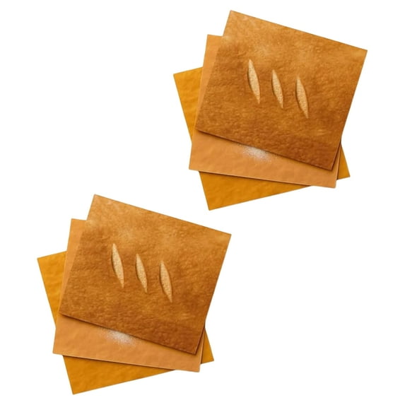 6/10Pcs Bakery Design Gift Wrapping Paper Set Durable Materials For ...