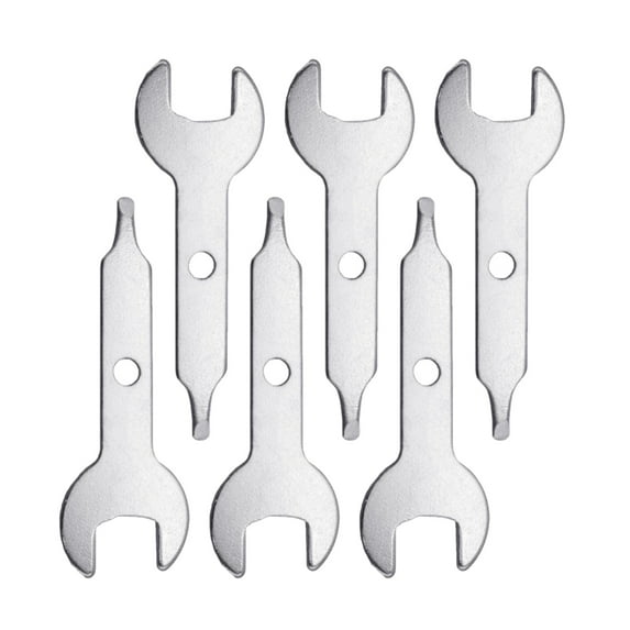 6/10Pieces Collet Wrench Key Stainless Steel Collet Wrenches for ...