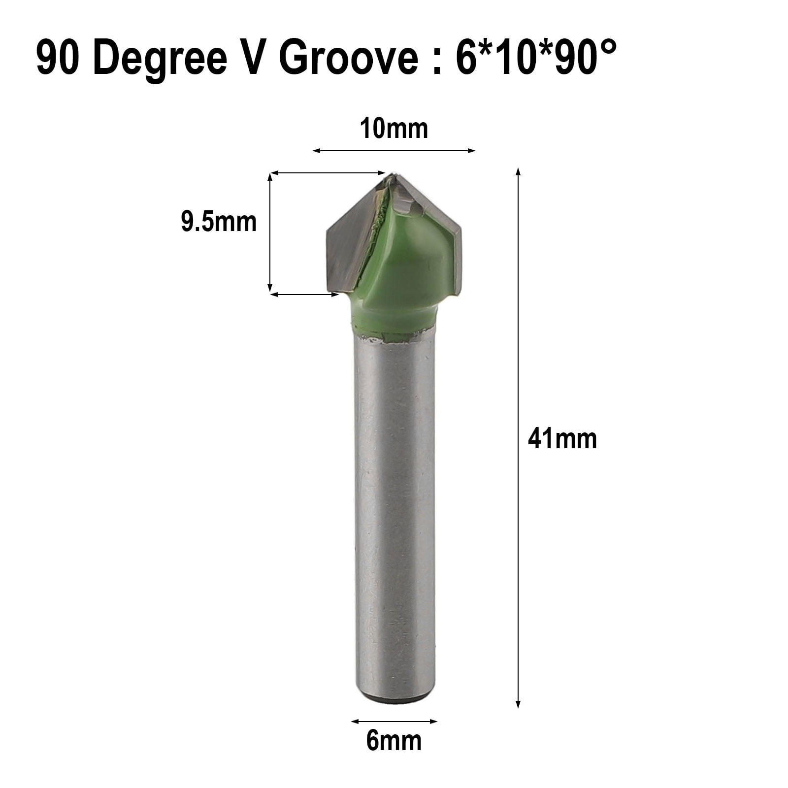 6*10mm Handle 60/90 Degree V Groove Cutter Computer/Cnc Engraving ...